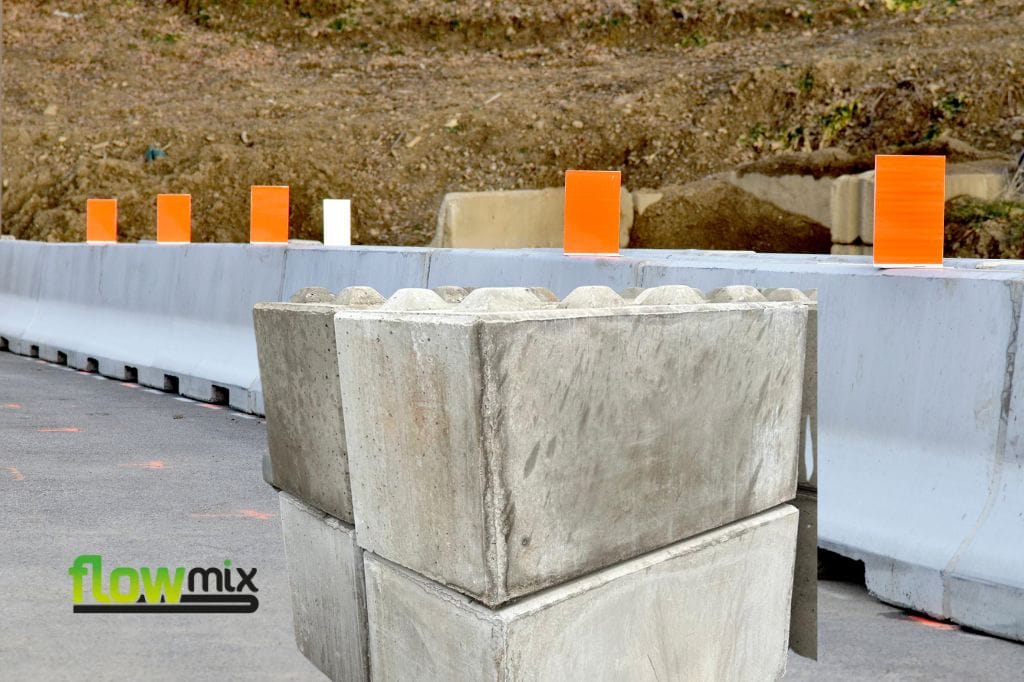 Interlocking Concrete Blocks or Concrete Barriers